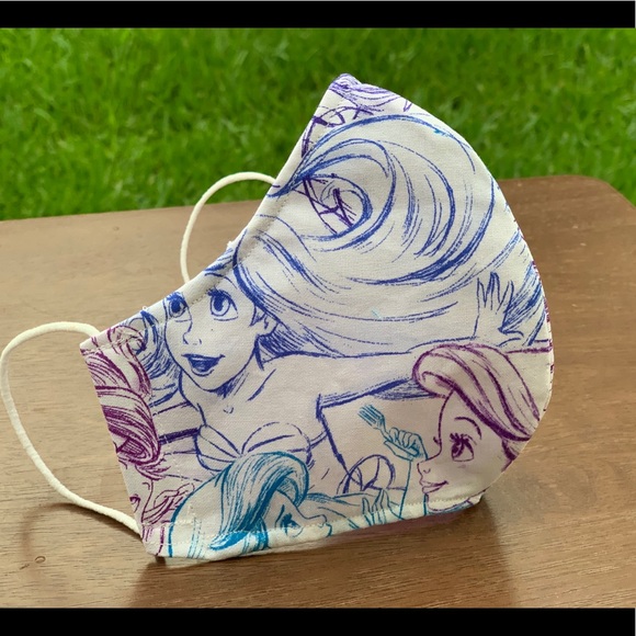 Accessories | Ariel Mask Fabric Original From Disney | Poshmark